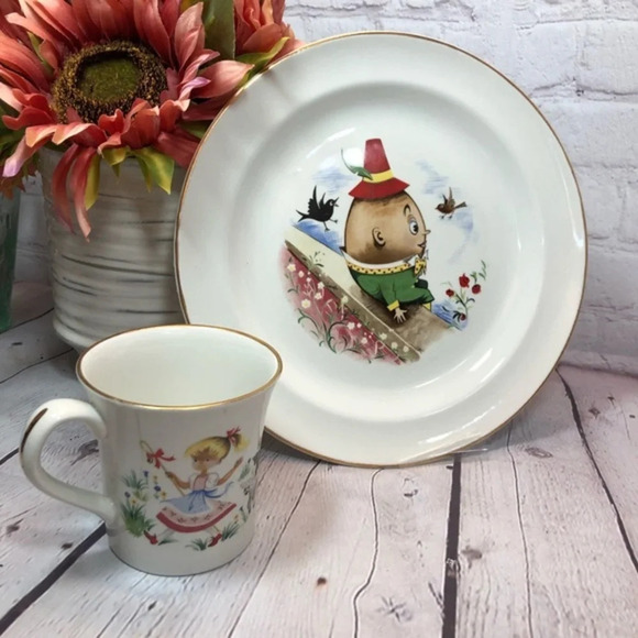 Accessories | Vintage Old Farley James Kent Ltd Nursery Rhyme Set ...